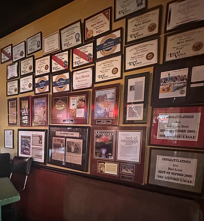 A wall of accolades that tells the story better than words could. When locals and critics agree, you know you've found somewhere special.