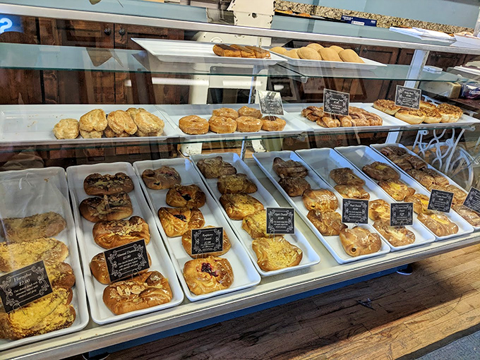 The display case of temptation&mdash;where diet plans go to die and "I'll just have one" becomes the day's biggest fiction.