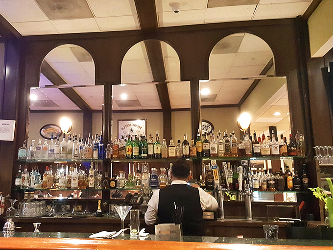 The bar doesn't just serve drinks&mdash;it serves as a reminder that sometimes the best dining companions are strangers with great stories.