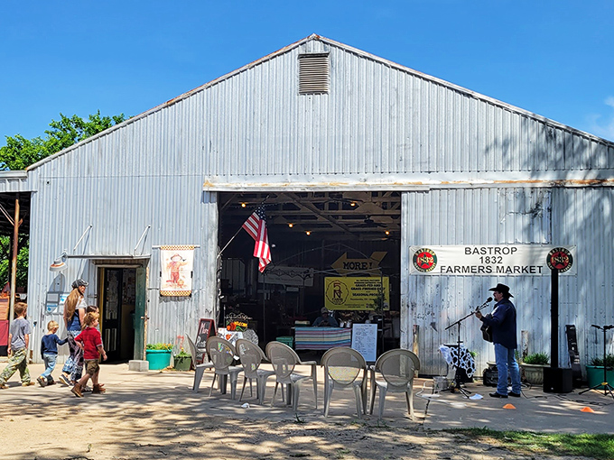 The Bastrop Farmers Market connects residents directly with local growers, eliminating middlemen and keeping both food miles and prices lower than supermarket alternatives.