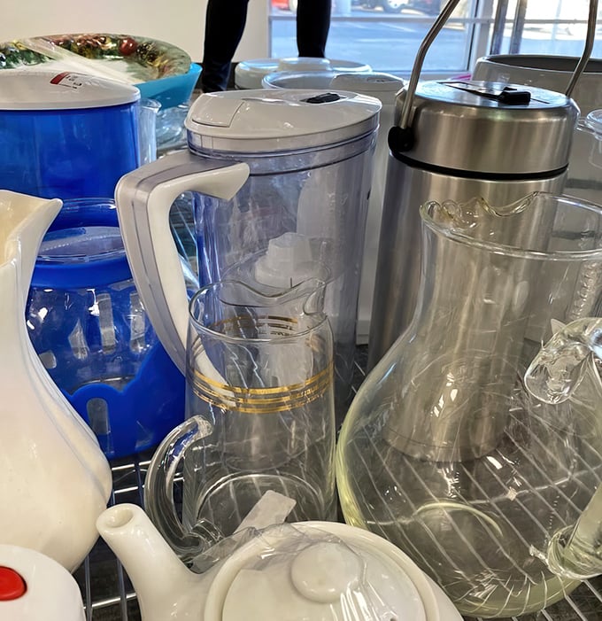 The liquid delegation &ndash; pitchers, carafes, and dispensers ready to serve everything from iced tea to margaritas at your next gathering.