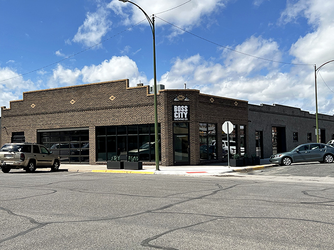 Boss City Brewing brings craft beer culture to the plains, housed in a building that's seen more history than most history books actually cover.