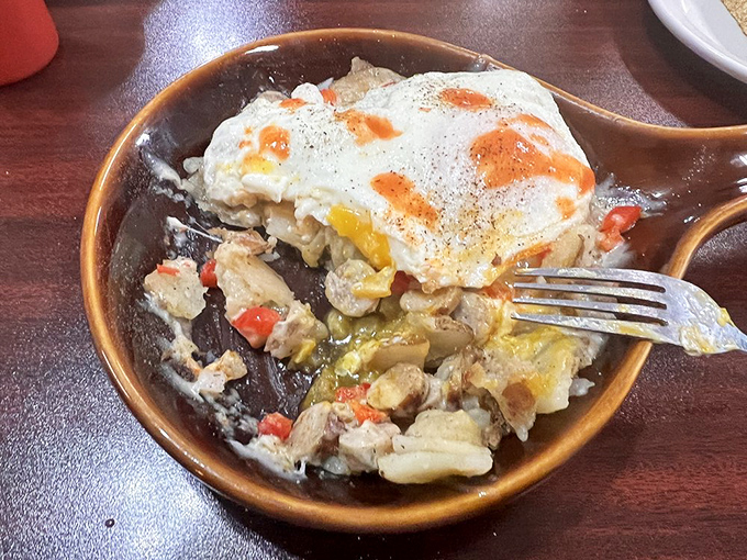 A skillet breakfast that says, "Go ahead, take a nap later. I'm worth it." And it's absolutely right.