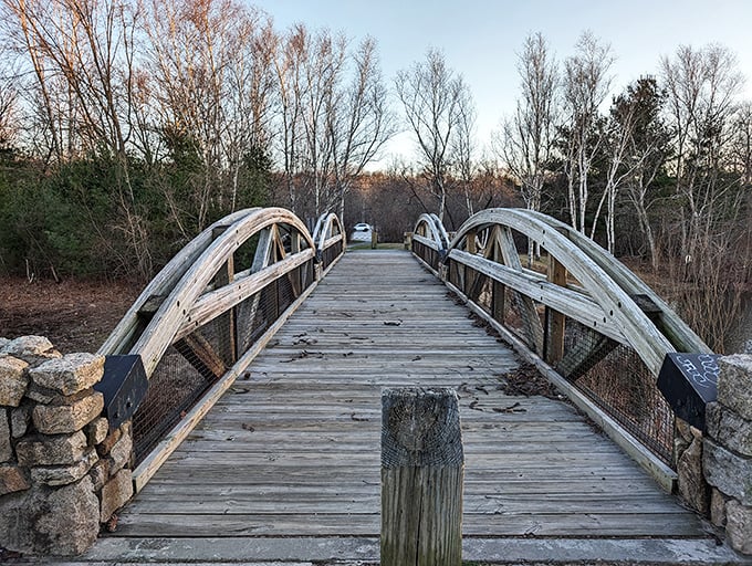 This bridge doesn't just span water &ndash; it connects weekday stress to weekend tranquility. The literal and metaphorical crossing we all need.