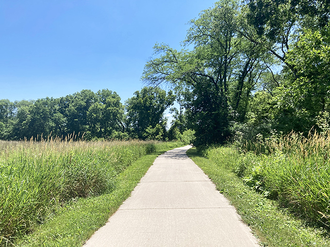 Caldwell Park's walking trails offer free cardiovascular workouts with a side of prairie beauty &ndash; nature's gym membership with no monthly fees.