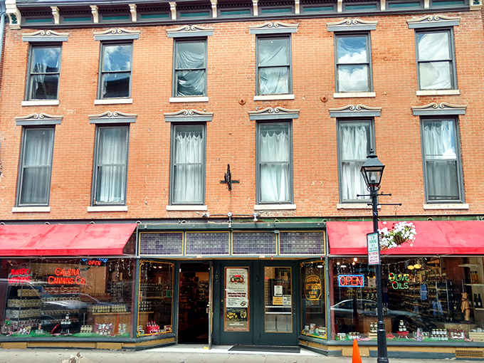 Historic storefronts transformed into modern businesses show how preservation and commerce can shake hands without awkwardness.