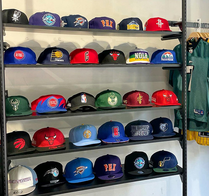 Sports caps from every team imaginable &ndash; perfect for bad hair days or showing hometown pride on the cheap.