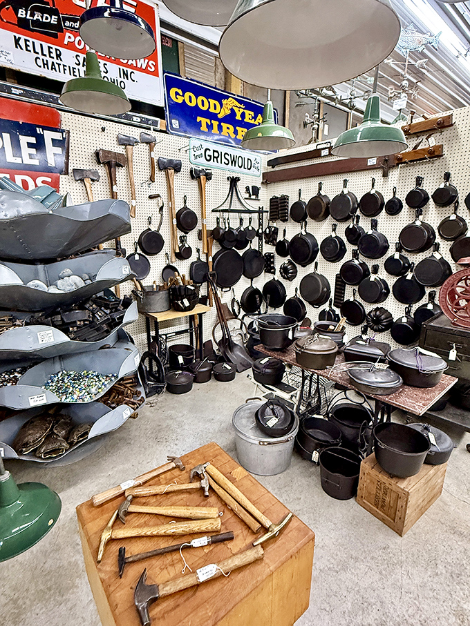 Cast iron cookware that's outlived generations&mdash;seasoned with decades of family dinners and ready for decades more.