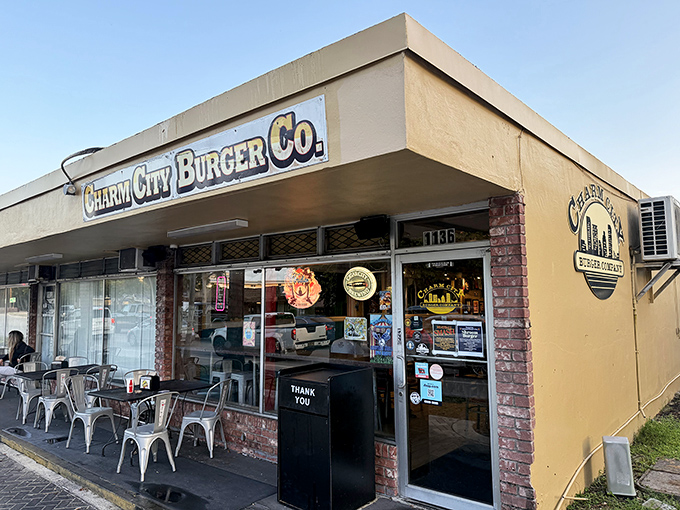 Charm City Burger: where retirement diets go to cheat in spectacular fashion. Worth every extra minute on tomorrow's walk.