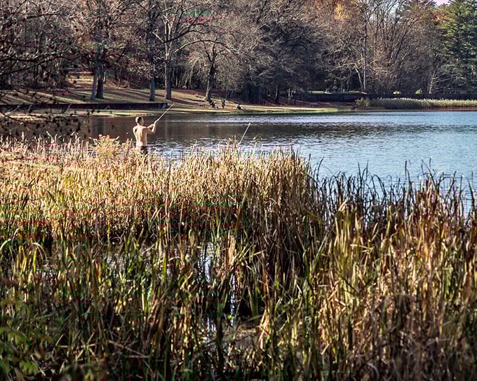 At Chicopee Memorial State Park, fishing isn't just recreation &ndash; it's meditation with the occasional bonus of actually catching something worth bragging about.