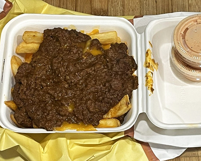 Chili cheese fries that could solve world peace &ndash; or at least the hunger pangs that brought you through the door.