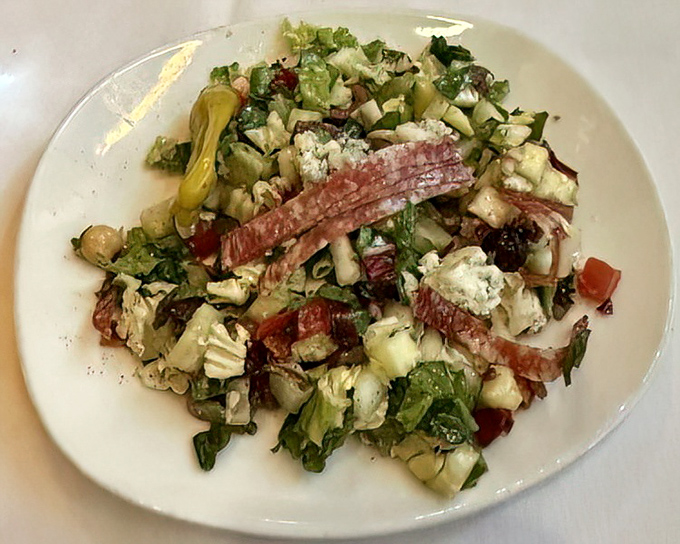This chopped salad isn't merely a prelude to pasta&mdash;it's a colorful mosaic of flavors that deserves its own standing ovation.