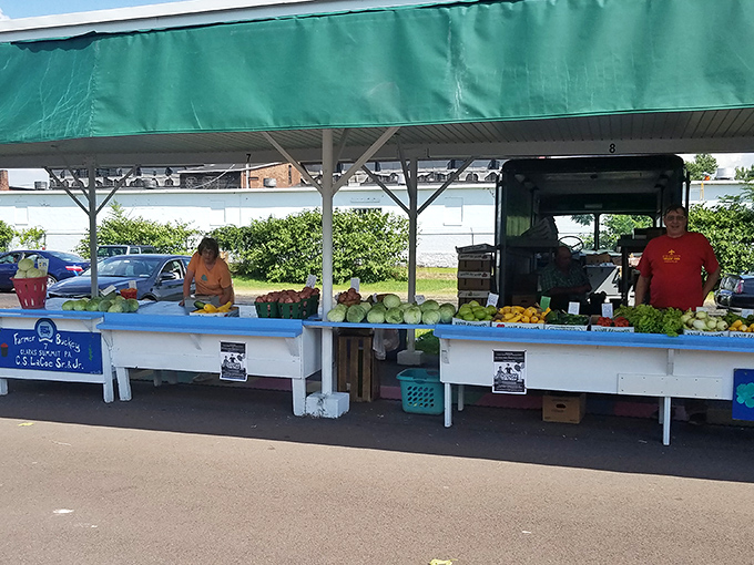 Local farmers offer their bounty at Scranton's Co-Op Farmers' Market, where Social Security dollars stretch further when you're buying direct from the source.