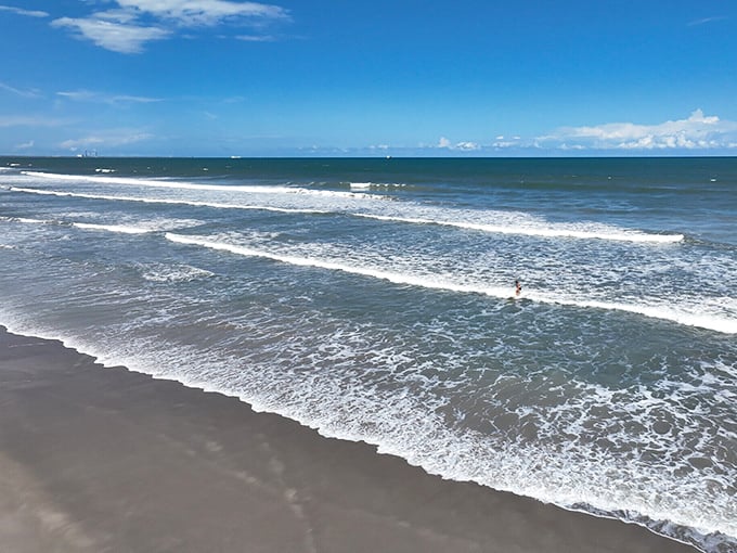 Atlantic waves roll onto pristine beaches where crowds are optional and parking doesn't require a second mortgage.