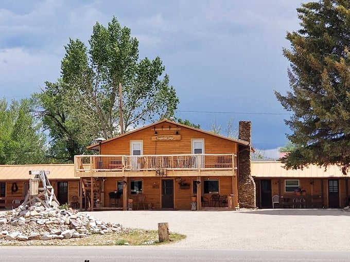 The CopperLine Lodge embodies that perfect Wyoming balance of rustic comfort without trying too hard to be rustic.