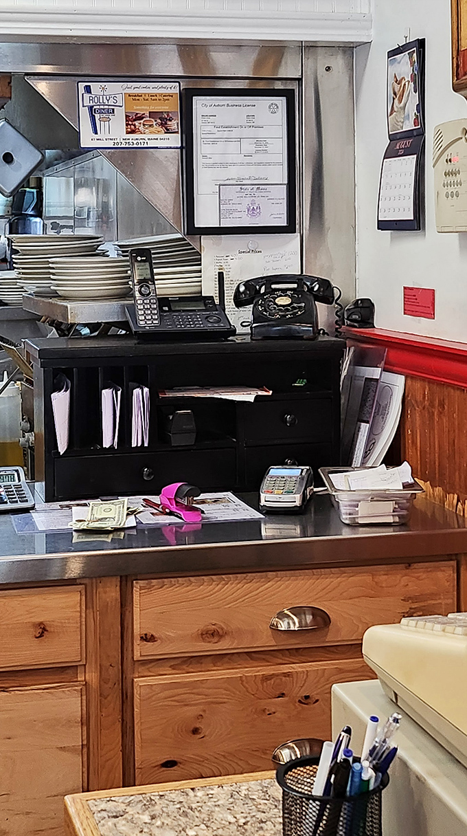 That old-school counter setup&mdash;where business gets done, from taking orders to counting change to building community.