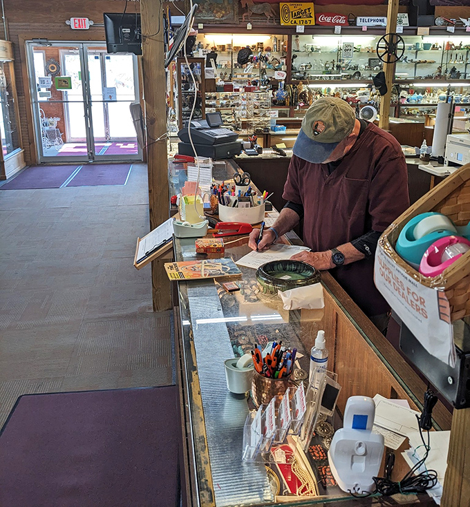 Where transactions become conversations&mdash;the checkout counter doubles as a museum of small curiosities and friendly Nebraska hospitality. 