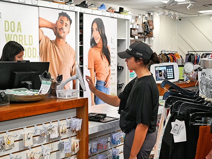 The final frontier of your shopping journey&mdash;where friendly staff turn your discoveries into take-home treasures.