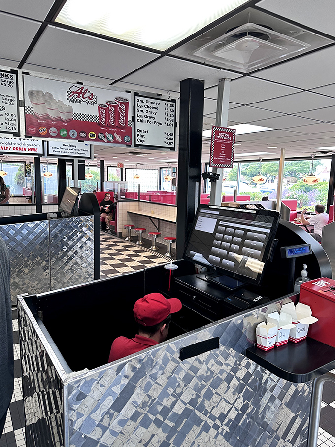 The ordering counter&mdash;that magical threshold where dreams are spoken aloud and, minutes later, emerge as burgers, fries, and shakes that taste like childhood.