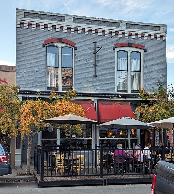 Downtown dining where the mountain views compete with the menu for your attention &ndash; everybody wins.