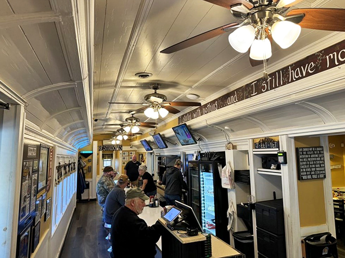 Where locals gather to solve the world's problems over endless coffee refills &ndash; the true heart of any great American diner.