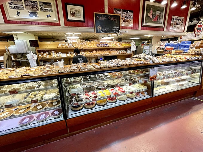 Pastry paradise stretches as far as the eye can see. Beiler's display case is like the Sistine Chapel of sweets&mdash;except you're allowed to touch everything.