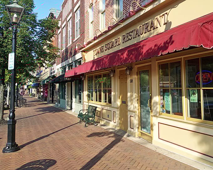 Courthouse Square Restaurant anchors downtown dining with the kind of welcoming awning that says "comfort food served here" without shouting.