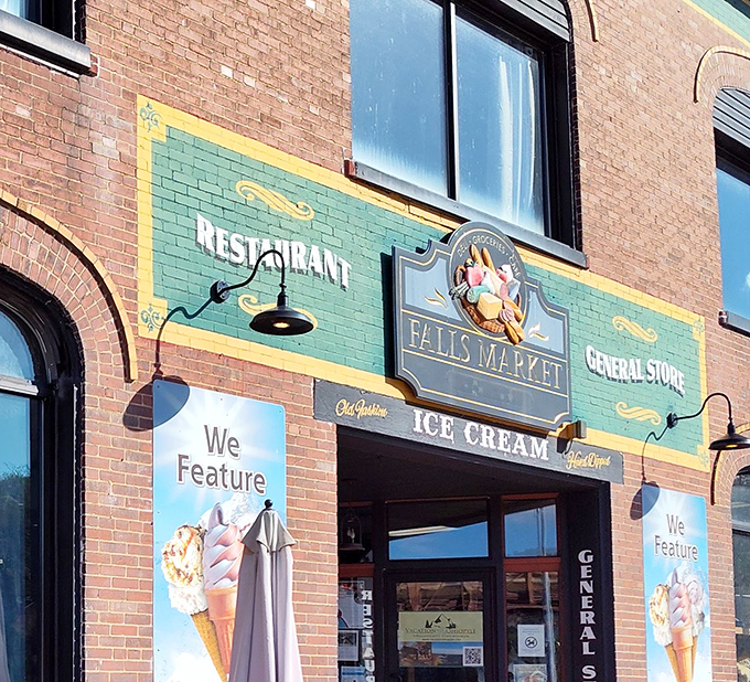 Falls Market feeds the masses with the efficiency of a well-oiled machine disguised as a charming small-town establishment.