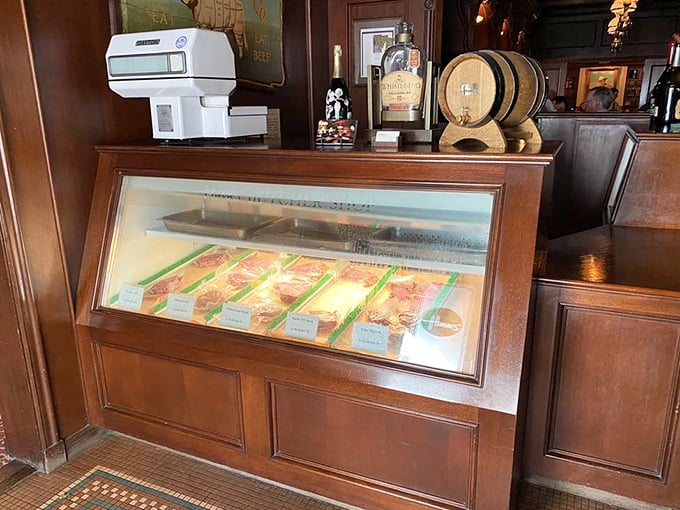 Like a jewelry case for carnivores&mdash;this display case showcases premium cuts with the respect they deserve.