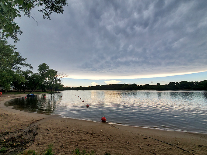 Fremont Lakes State Recreation Area provides serene water views and fishing spots where catching dinner actually saves money.