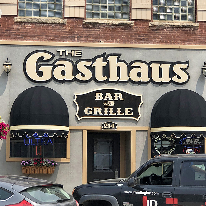 The Gasthaus Bar & Grille serves German-inspired comfort food in portions that satisfy rather than disappoint.