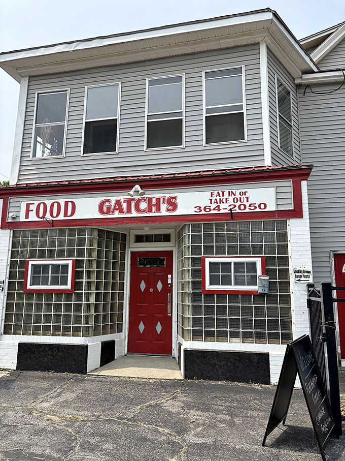 Gatch's bold red door and no-nonsense signage telegraph everything you need to know &ndash; this is where locals eat food that doesn't need fancy descriptions.