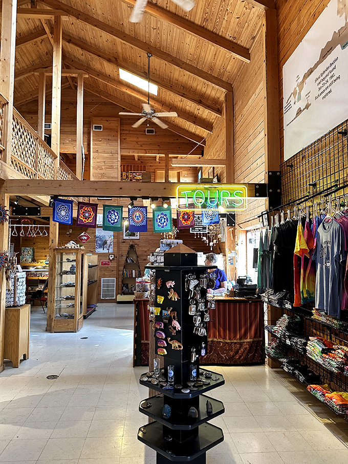 The gift shop brings the underground experience to your living room, minus the 64-degree temperature and million-year wait times.