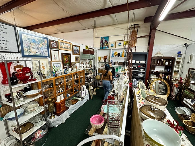 Organized chaos where treasure hunters become archaeologists. Every aisle offers the thrill of discovery without the academic credentials.