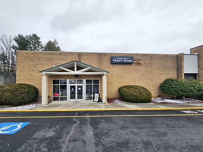 Even the thrift stores in Abingdon have a certain dignified charm. One person's castoffs become another's conversation piece in this recycling paradise.