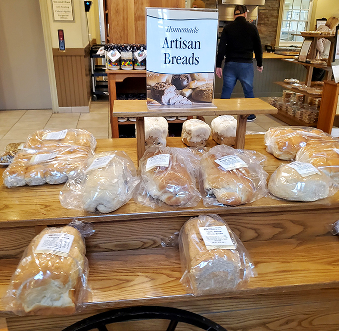 Artisan breads that make your supermarket loaf look like an impostor. Golden crusts and pillowy interiors waiting to transform your sandwich game.