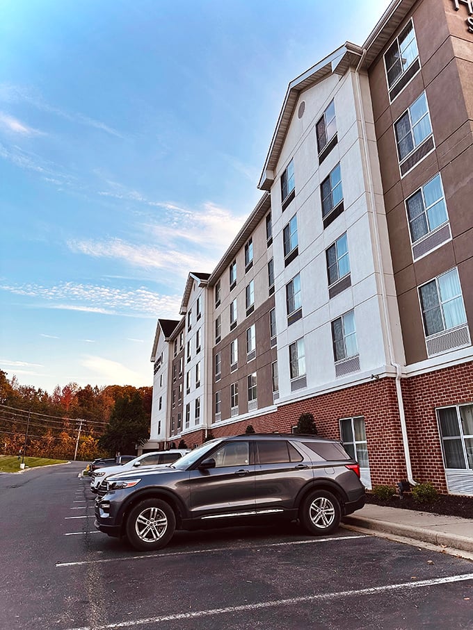 Homewood Suites offers visiting grandchildren a place to stay when they've exhausted your guest room patience.