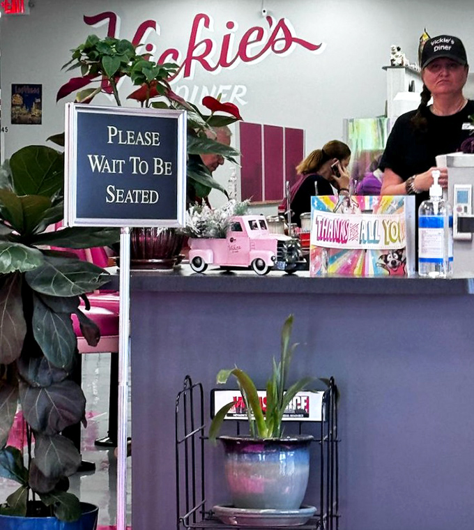 "Please Wait To Be Seated" – four words that promise good things come to those who wait just a moment longer.