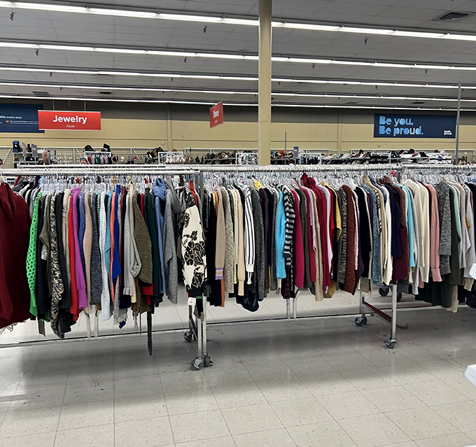 That blazer you've been wanting but couldn't justify at full price? It's probably hanging right here waiting for you to discover it.