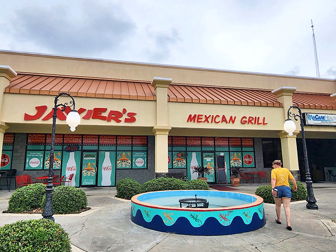 Javier's Mexican Grill brings south-of-the-border flavors to North Florida, complete with a decorative fountain that's pure small-town charm.