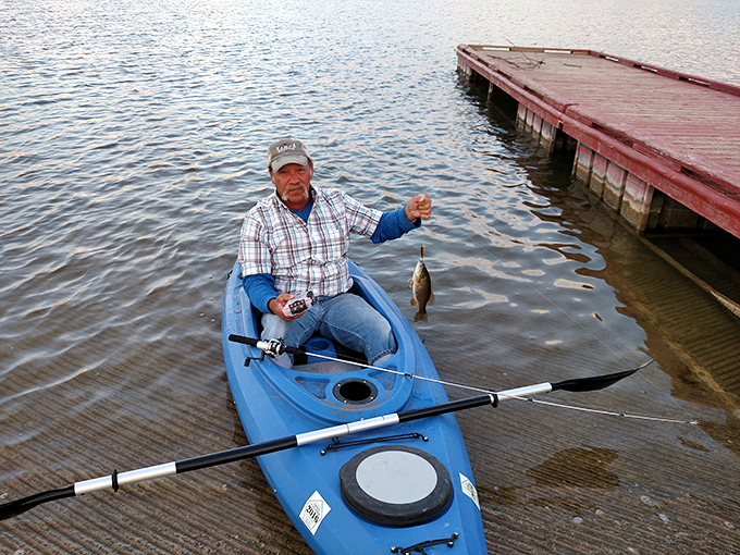 The universal truth of fishing: sometimes the catch is modest, but the stories about it will be anything but.