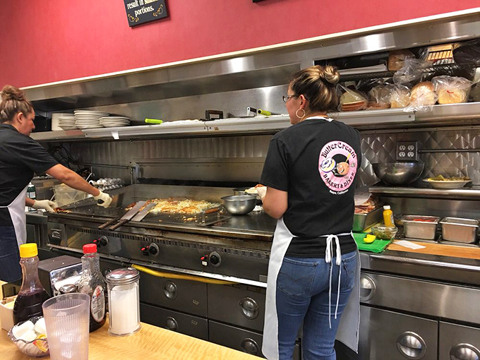 The kitchen ballet&mdash;where skilled hands transform simple ingredients into plates that make people drive across counties just for breakfast.