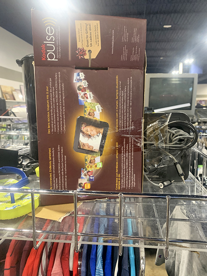 Even electronics get a second life here &mdash; that Kodak gadget may be a blast from the tech-past, but it&rsquo;s waiting to be someone&rsquo;s next great thrift-score.