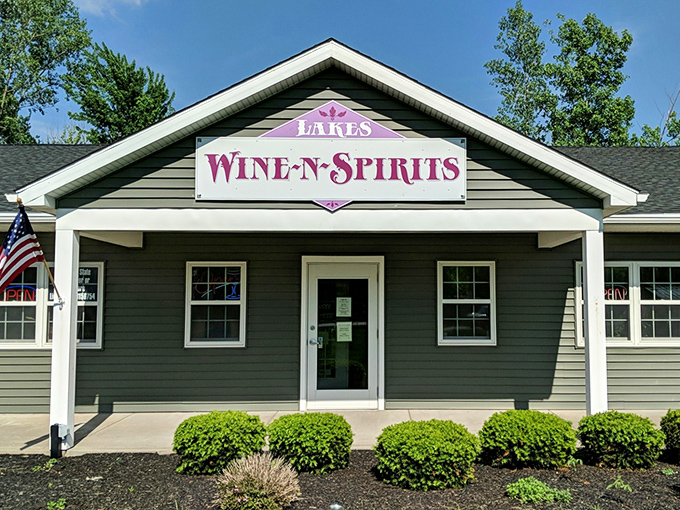 Lakes Wine-N-Spirits promises liquid happiness in a bottle. The kind of friendly local shop where they remember your name and your preference for oaky chardonnays.