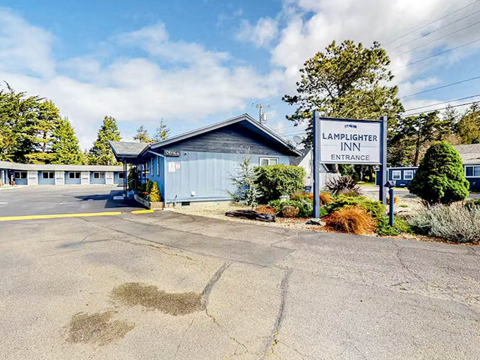 The Lamplighter Inn embodies coastal practicality with its no-fuss approach to comfort—the kind of place where you'll sleep soundly to the distant rhythm of waves.