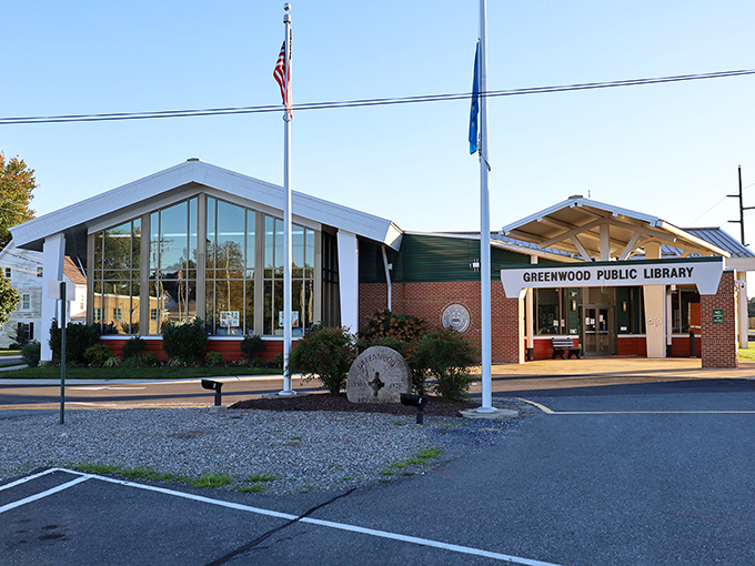 The Greenwood Public Library stands as proof that the most valuable real estate in any community is measured not in square footage but in ideas per capita.