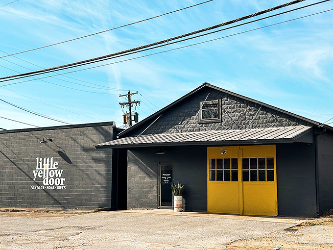 The Little Yellow Door proves that sometimes the most intriguing destinations come in packages that don't need neon signs to stand out.