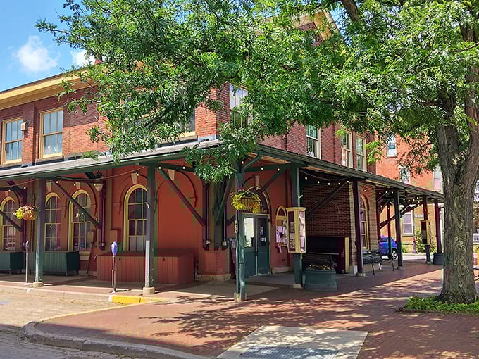 The historic Market House anchors downtown with architectural charm and local bounty. Food shopping that feels like time travel.