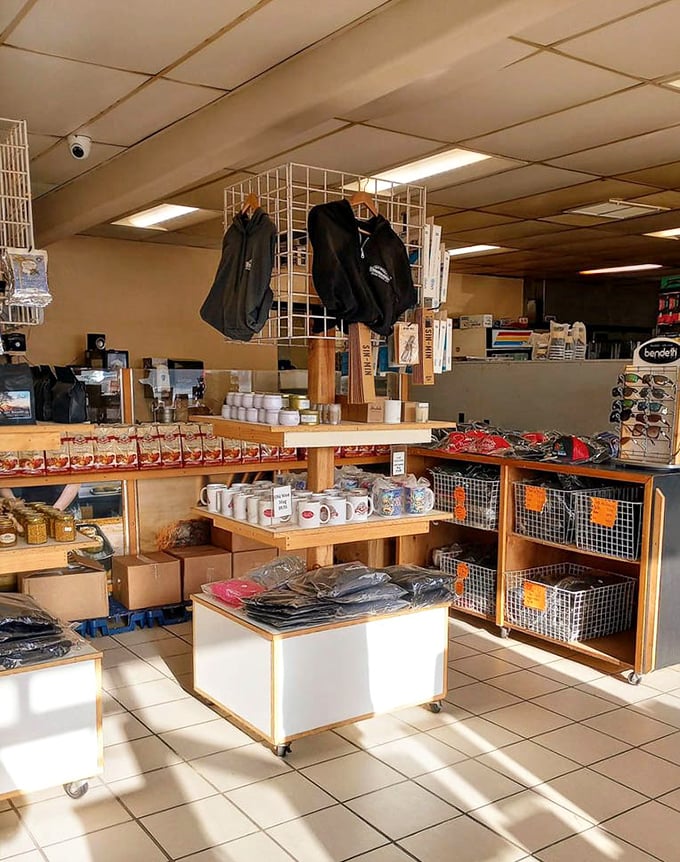 Their merchandise corner offers branded gear for true fans. Because sometimes wearing the t-shirt is the next best thing to having the cinnamon roll in hand.