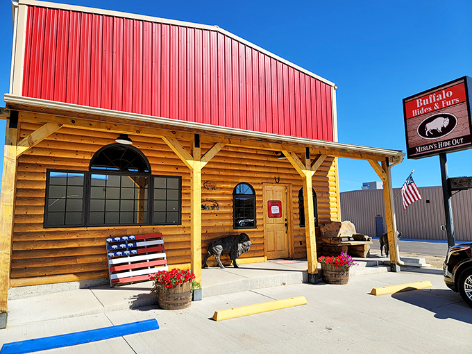 Merlin's Hide Out offers authentic western leather goods&mdash;real craftsmanship in a log cabin that looks Instagram-ready.